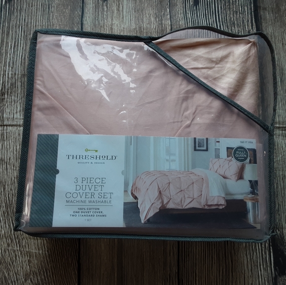 Threshold | Bedding | New 3 Piece Threshold Duvet Cover Set | Poshmark